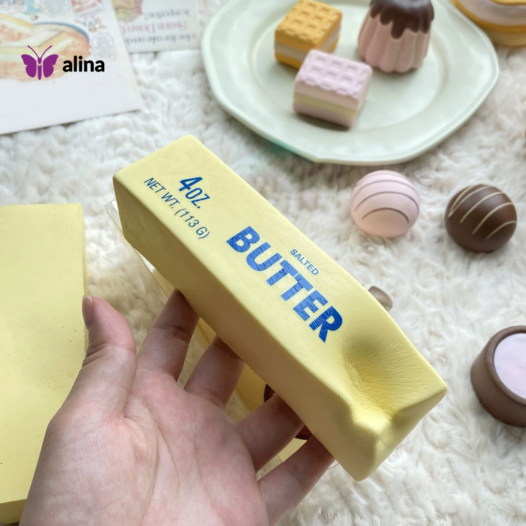 ALINA Slow Rise Butter Stick Fidget Squeeze Toys 3pcs Slow Rising ...