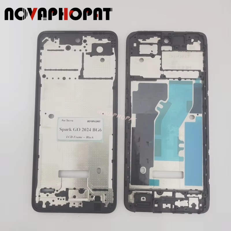 LCD Frame Front Middle Housing Cover Chassis Bezel For Tecno Spark GO ...