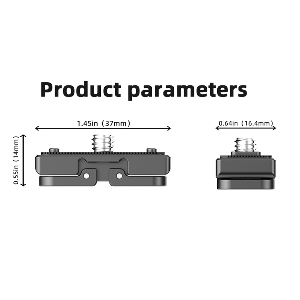 Magnetic Quick Release Base Foldable Quick Release Mount for Insta360 ...