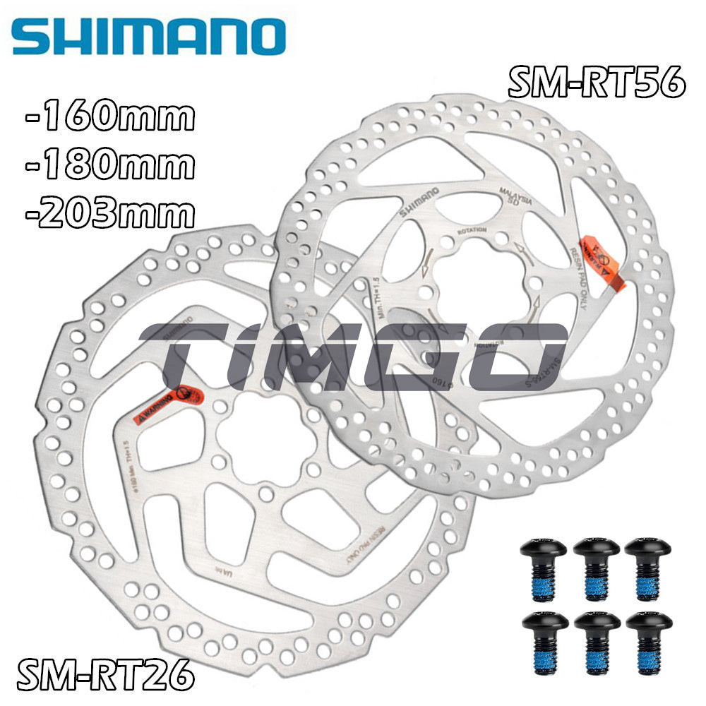 Shimano Alivio Deore SM-RT26 SM-RT56 MTB Road Bike Disc Brake Rotor ...