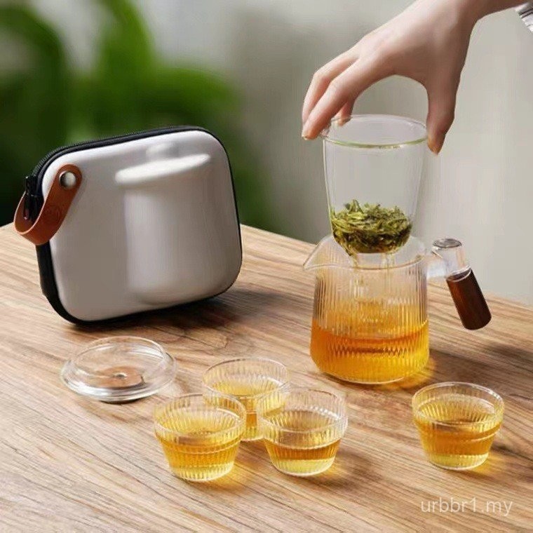 Travel Tea Set Portable Camping Equipment Quick Cup Outdoor Portable ...
