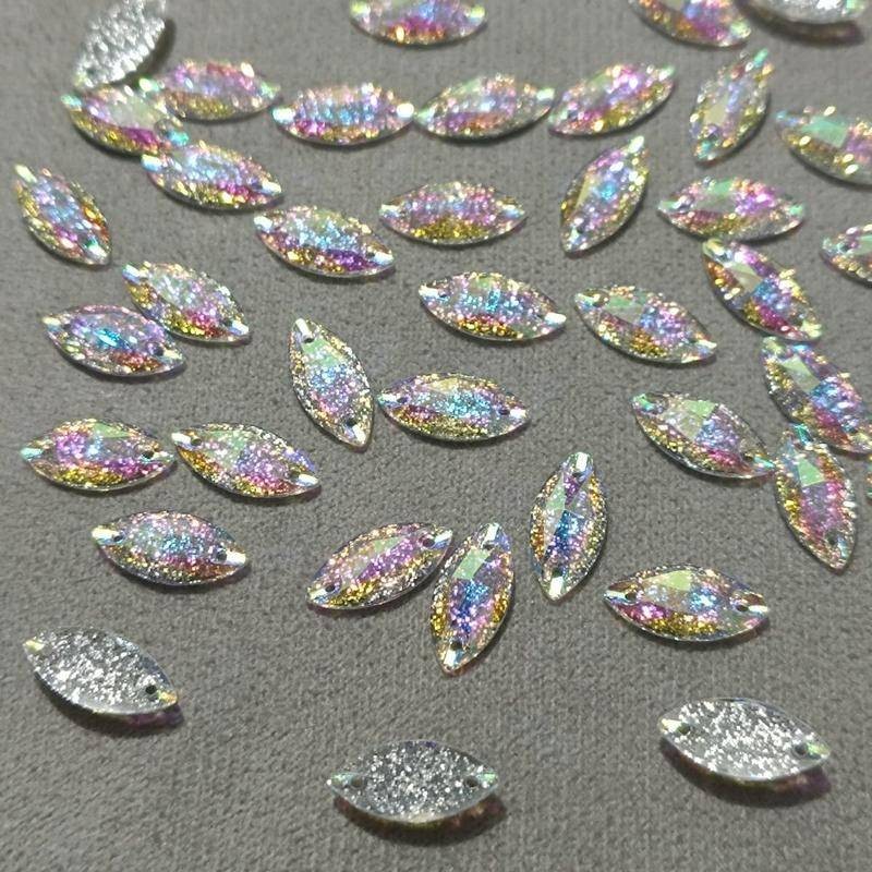 50PCS Dazzle Flash drill hand seam drill Perforated hand drill fancy ...