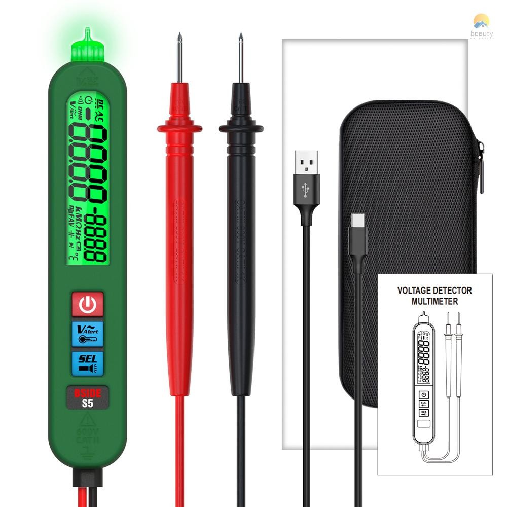 Multimeters BSIDE Hadheld Digital Electric Test Pen Multimeter ...