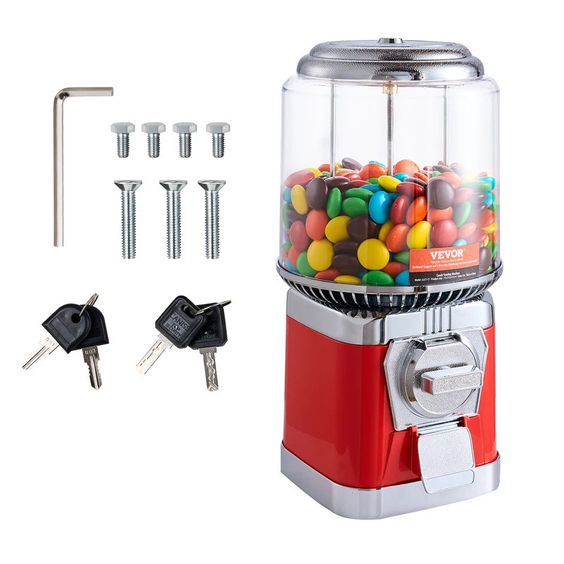 VEVOR Gumball Machine for Kids Candy Vending Machine Bubble Gum Machine ...