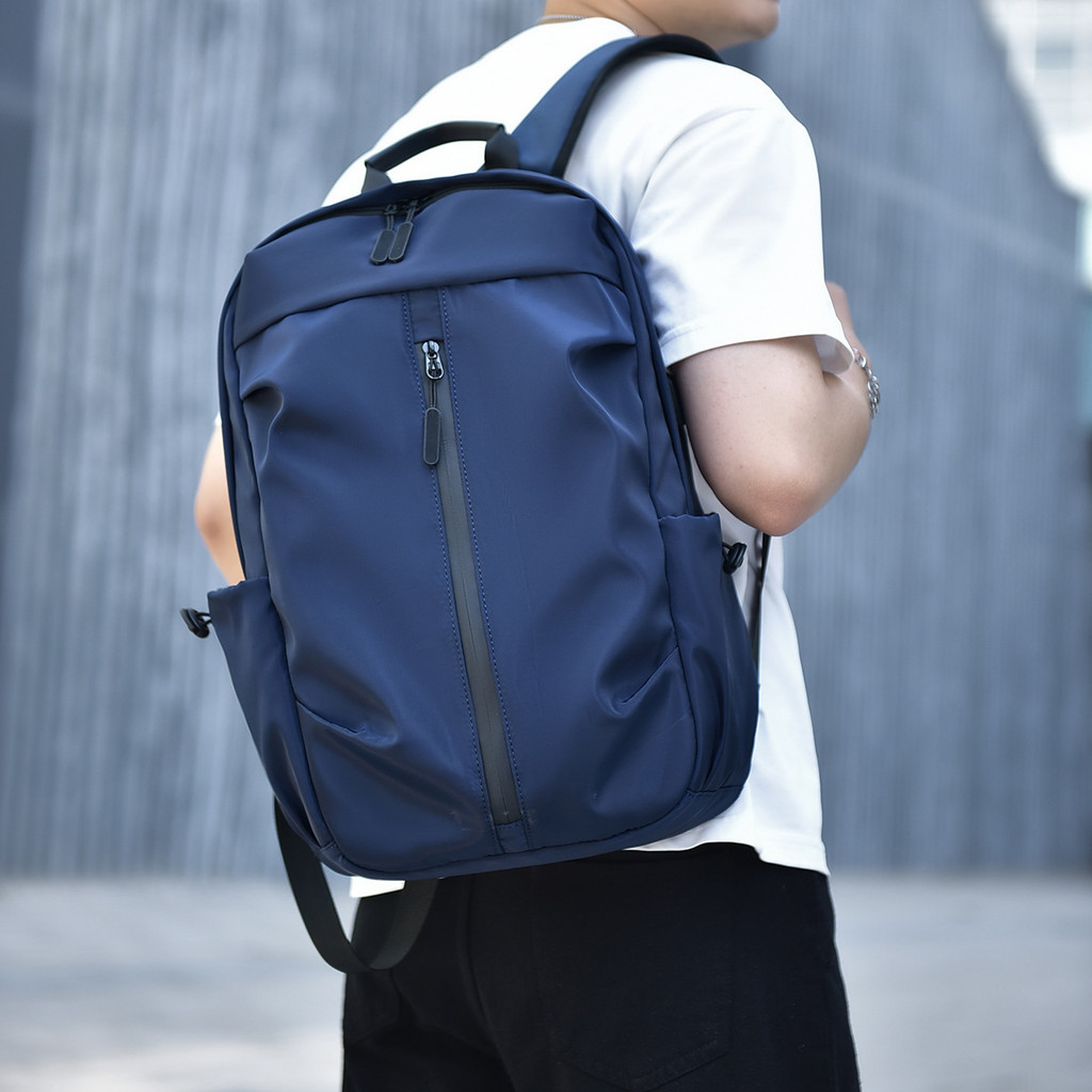 Beg bahu kasual lelaki gaya Korea trend pelajar kolej beg sekolah ...