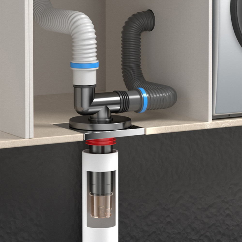 Washing Machine Drain Hose Seal, Anti-Odor Floor Drain Plug Sewer Pipe ...
