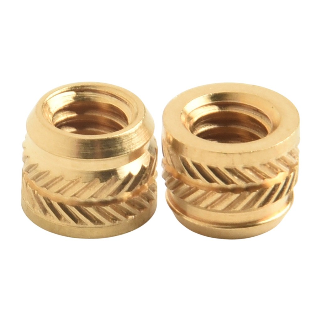 20pcs 1/4-20 Brass Threaded Heat Set Inserts for Plastic 3D Printing ...