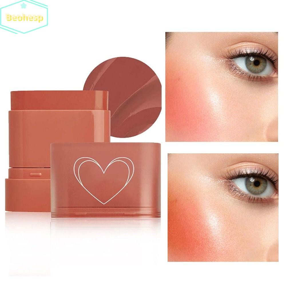 BEOHESP Moisturizer Stick, Beauty Solid Eye Smooth Makeup Blush Stick, Blendable and Buildable ...