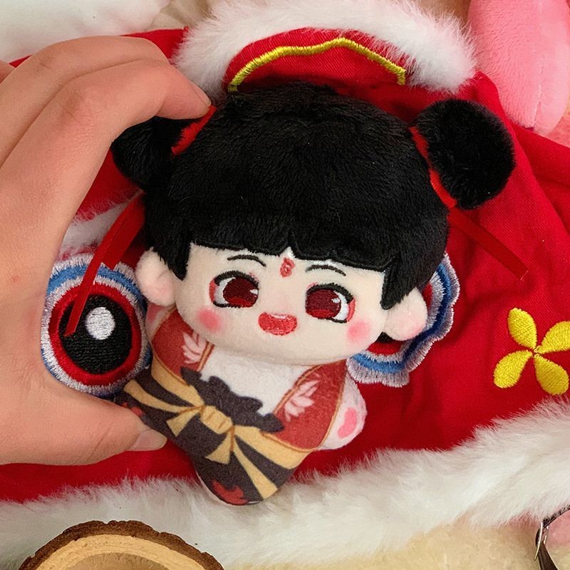 10cm cotton doll cute Nezha Ao Bing star body doll Little Fl10cm cotton ...
