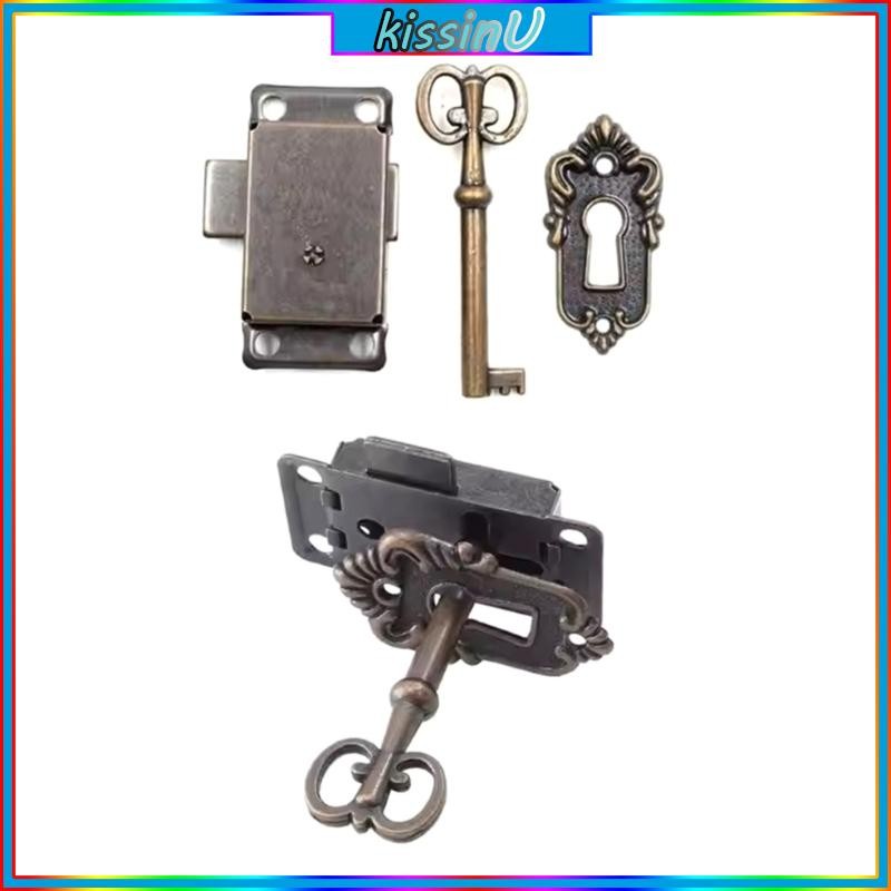 kiss Vintage Styles Without Mortise Lock Set With Key for Cabinets and ...