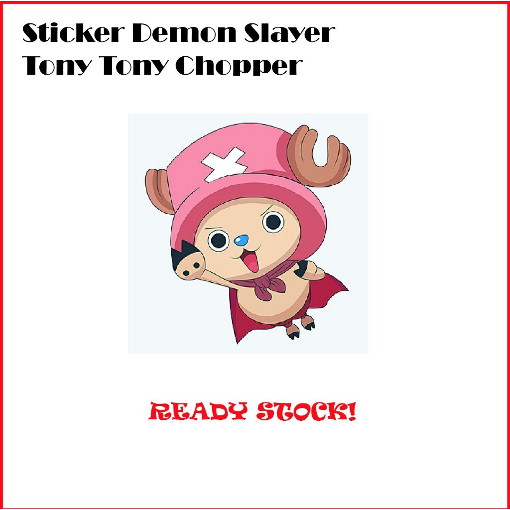 Sticker Motor One Piece Tony Tony Chopper | Shopee Malaysia