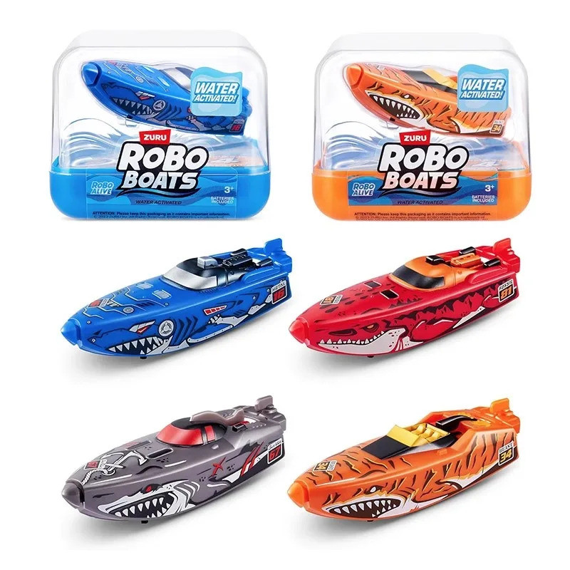 Zuru robo alive robo boat bath toys robot fish boy toys | Shopee Malaysia