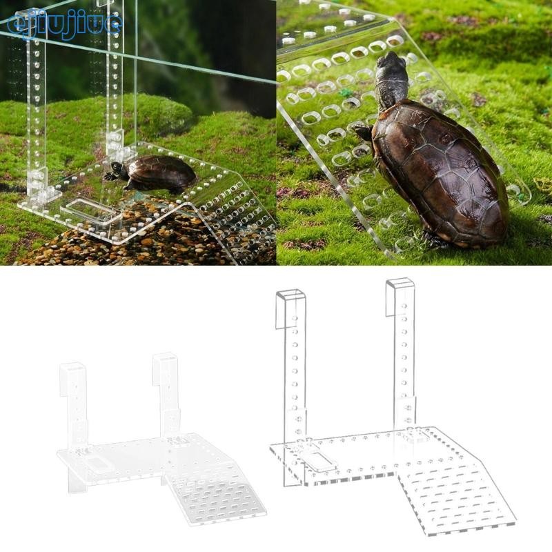 cc Turtle Climb Shelf Aquariums Tools Acrylic Turtle Float Decors ...
