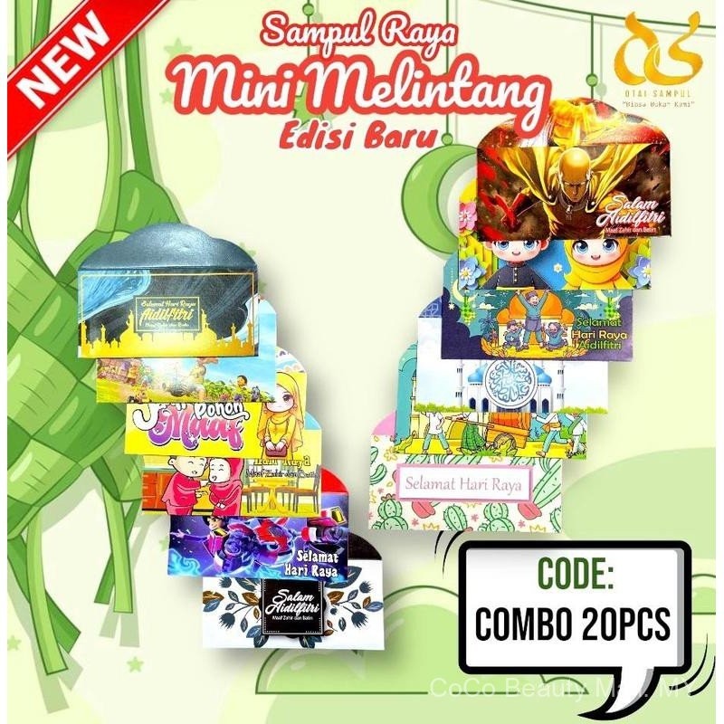 Otai Sampul Raya Mini Melintang Viral 20pcs | Shopee Malaysia