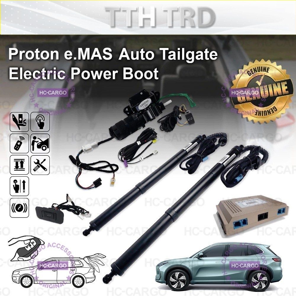 PROTON E.MAS Power Boot w/ FOOT SENSOR 🚗⚡ Auto Open Trunk | Smart Kick ...