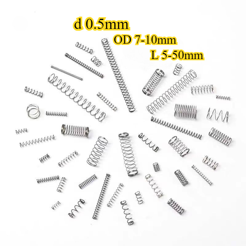 [NXY] SUS304 Stainless Steel Pressure Spring Compression Spring Small ...
