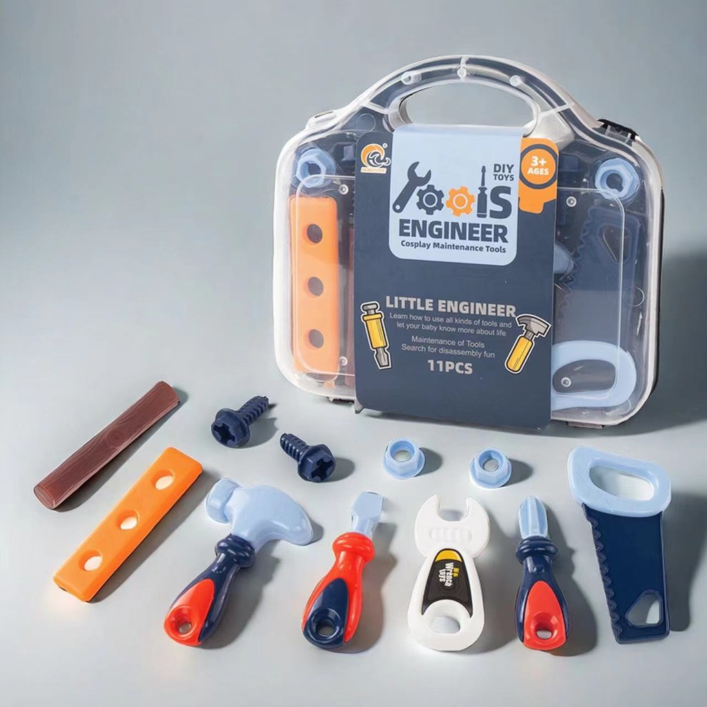 11-Piece Set Toolbox Children's Toys Children's Play House Repair Toys ...