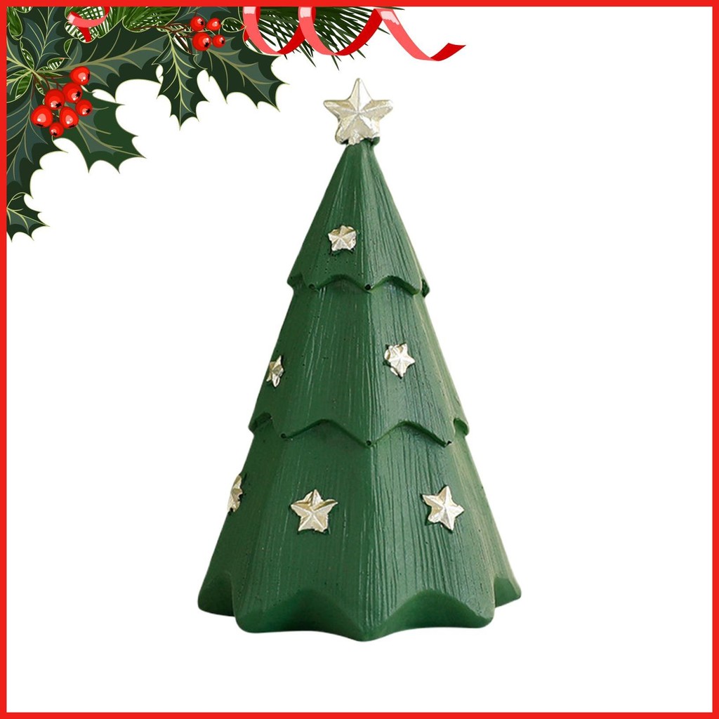 Tabletop Christmas Tree Handmade Christmas Tree Table Decor Holiday ...