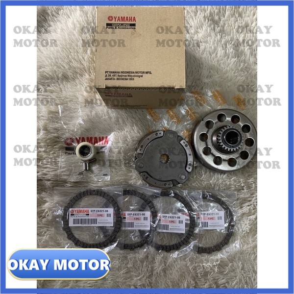 4 in 1 FULL SET yamaha lc135 LC 135 v1 v2 v3 v4 v5 v6 v7 4S 5S clutch AUTO housing auto shoe one ...