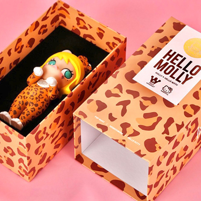 [Genuine] Molly hello kitty Pop Mart Co-Branded Figure [Limited Edition ...