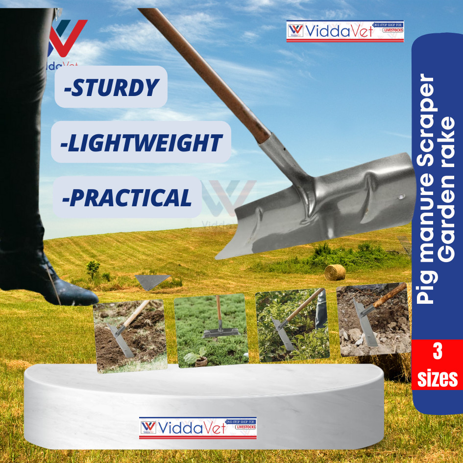 Manure Rake Cleaning Rake Head Manure cleaning scraper chicken farm ...