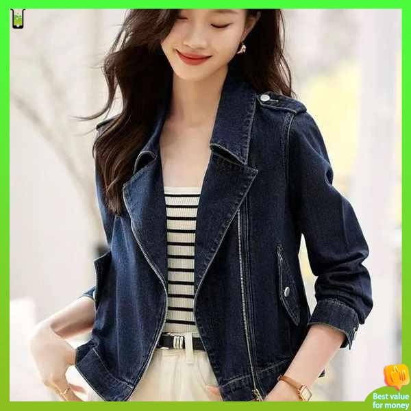 denim jacket woman hiking jacket woman jacket 2024 Musim Bunga dan ...