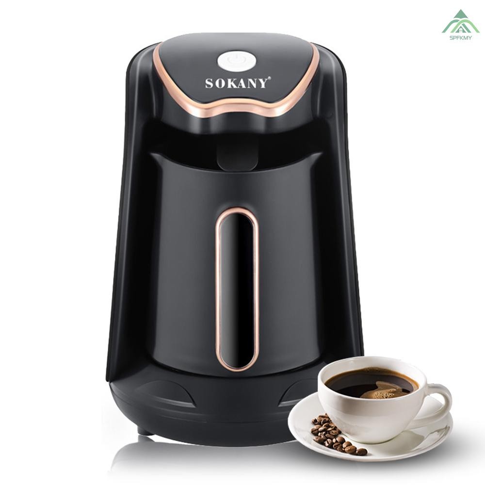 SOKANY Electric Turkish Coffee Maker Machine with 250ml/1 Cup Coffee ...
