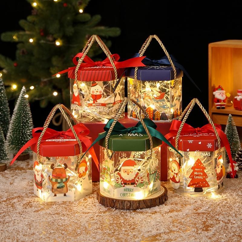 Christmas Apple Box Christmas Eve Gift Box Christmas Fruit Packaging ...