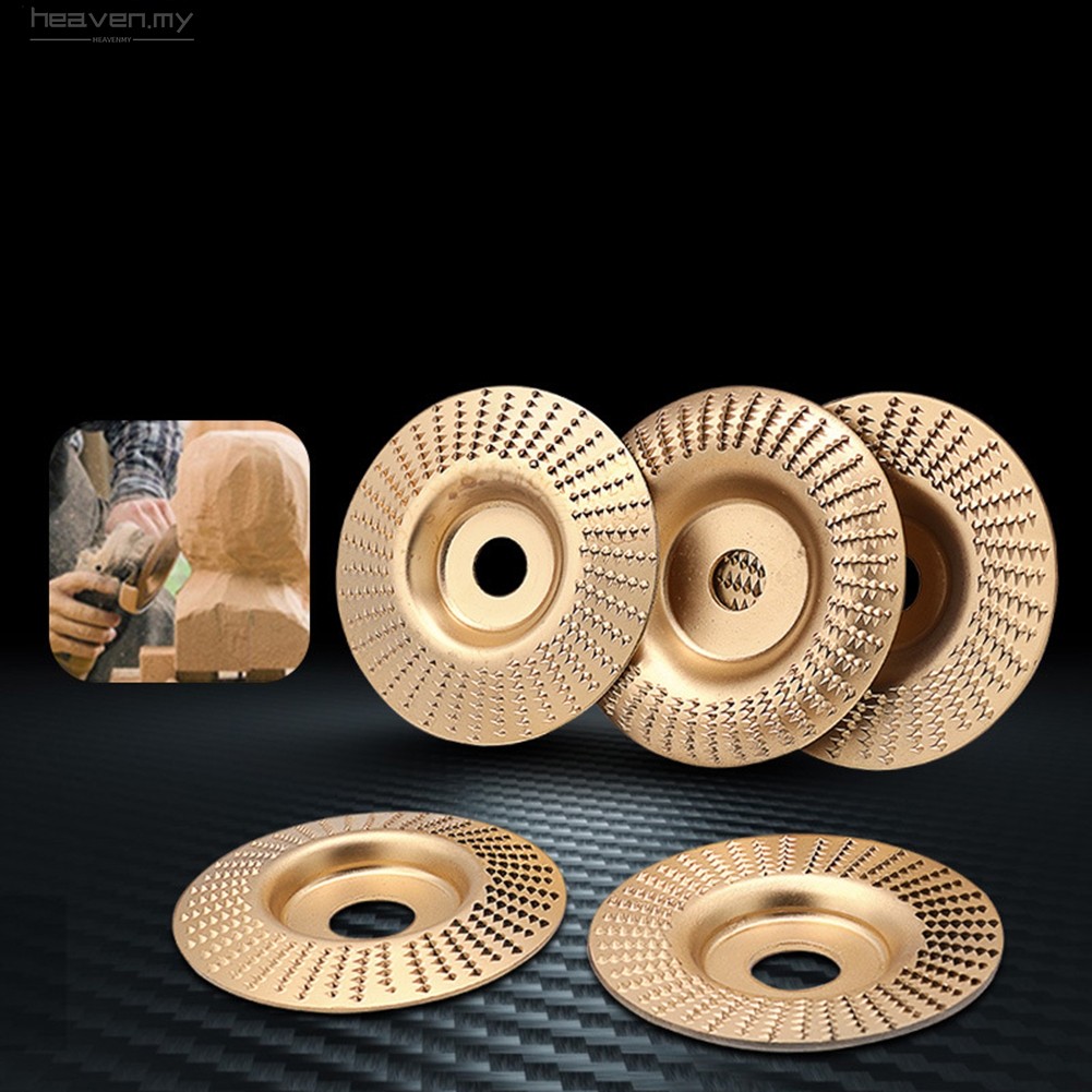 [HEAVEN-MY new] Wood Grinding Wheel Angle Grinder Disc Sanding Arc Flat ...