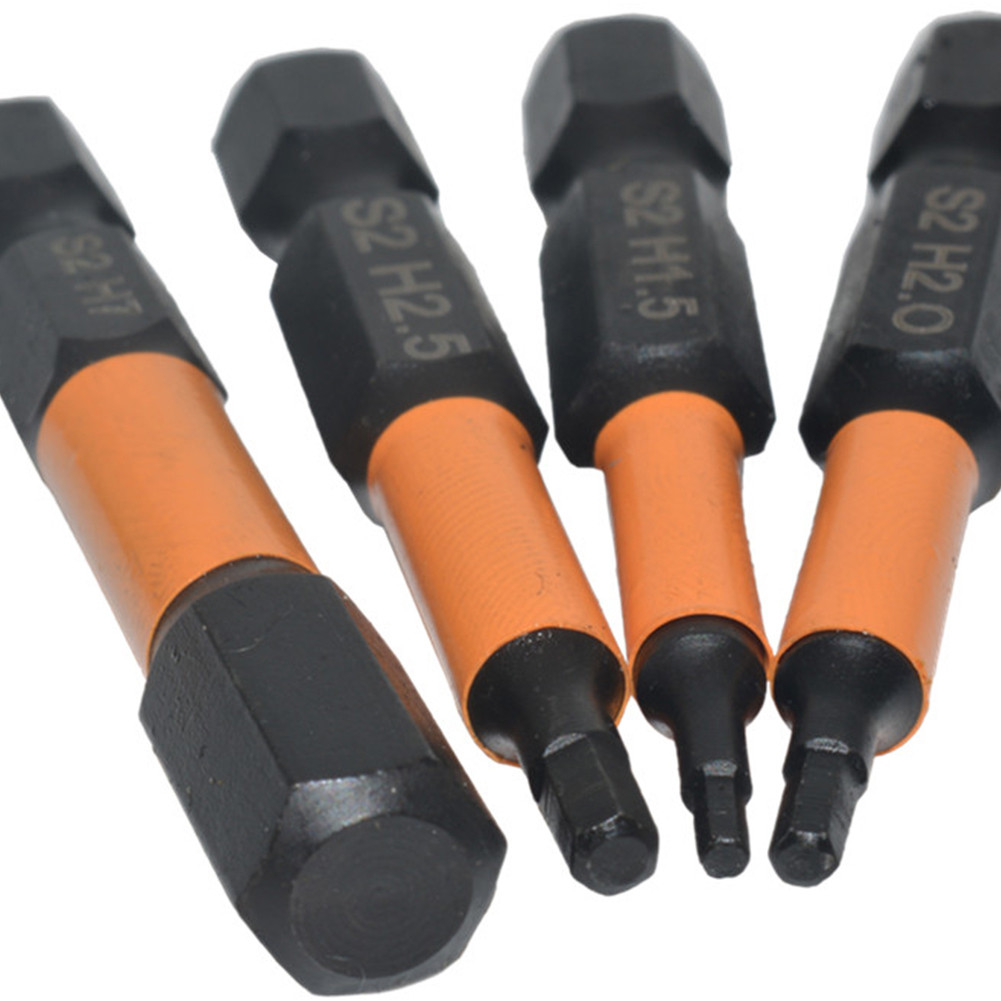 10/20 Pcs Allen Wrench Drill Bit Set S2 Steel 1/4 Hex-Shank Allen Key ...
