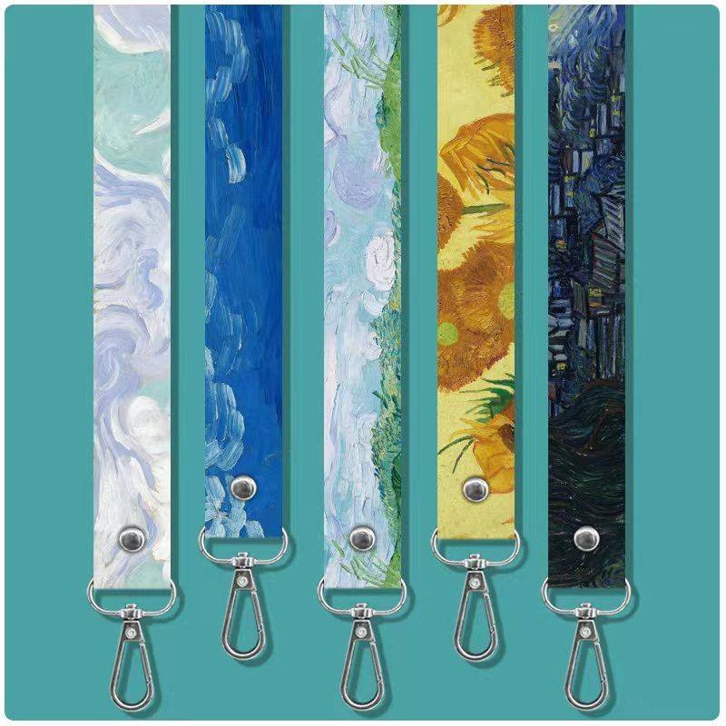 Van Gogh Color Water Bottle Cup Holder Bag Polaroid Camera Strap ...