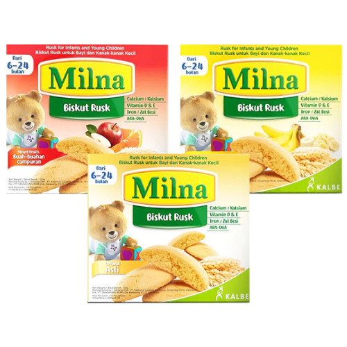 Milna Baby Biscuit Assorted Variance (130g) | Shopee Malaysia