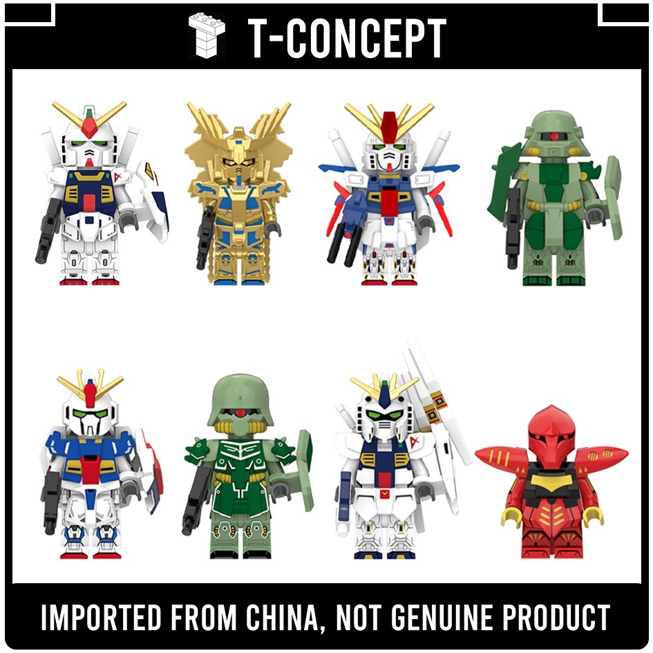 SD Gundam Mini Figure Building Block Collection PG8305 | Shopee Malaysia