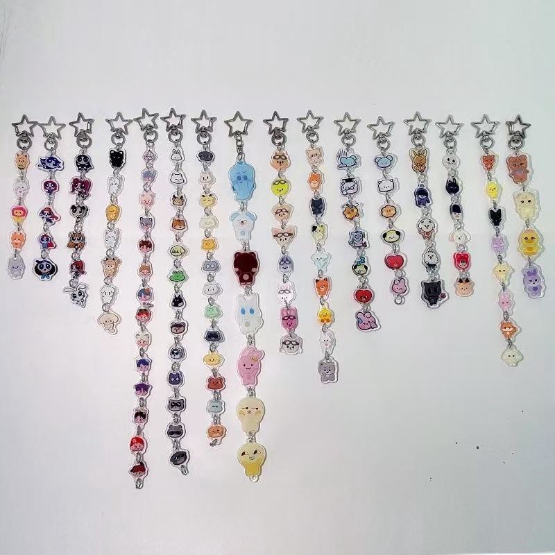 Kpop Idol RIIZE Seventeen Straykids ZB1 NCT TXT Acrylic Charm Keychain ...