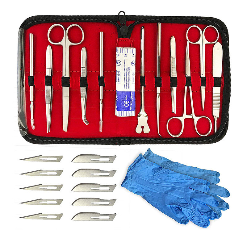 22pcs/set Anatomy Teaching Equipment Stainless Steel Probe, Scissors ...