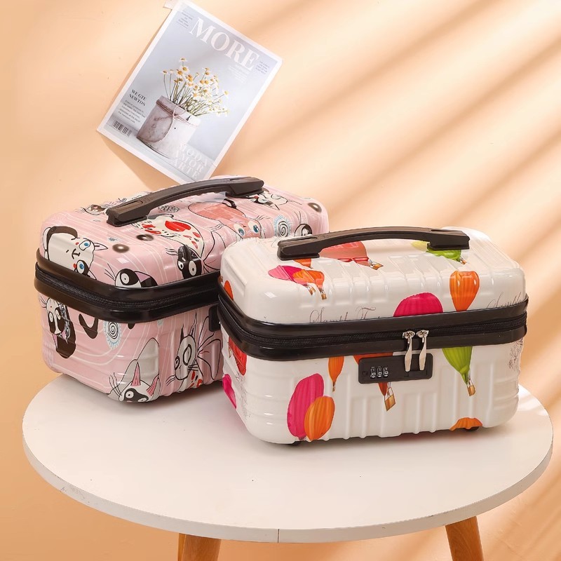 16-inch Portable Cosmetic Case Beauty Toolbox Factor Storage Bag ...