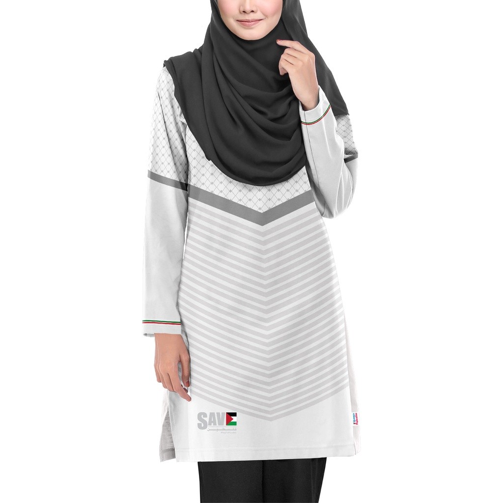 (SS) Jersey Save Palestine Muslimah by Aman Palestine-(SS) | Shopee ...
