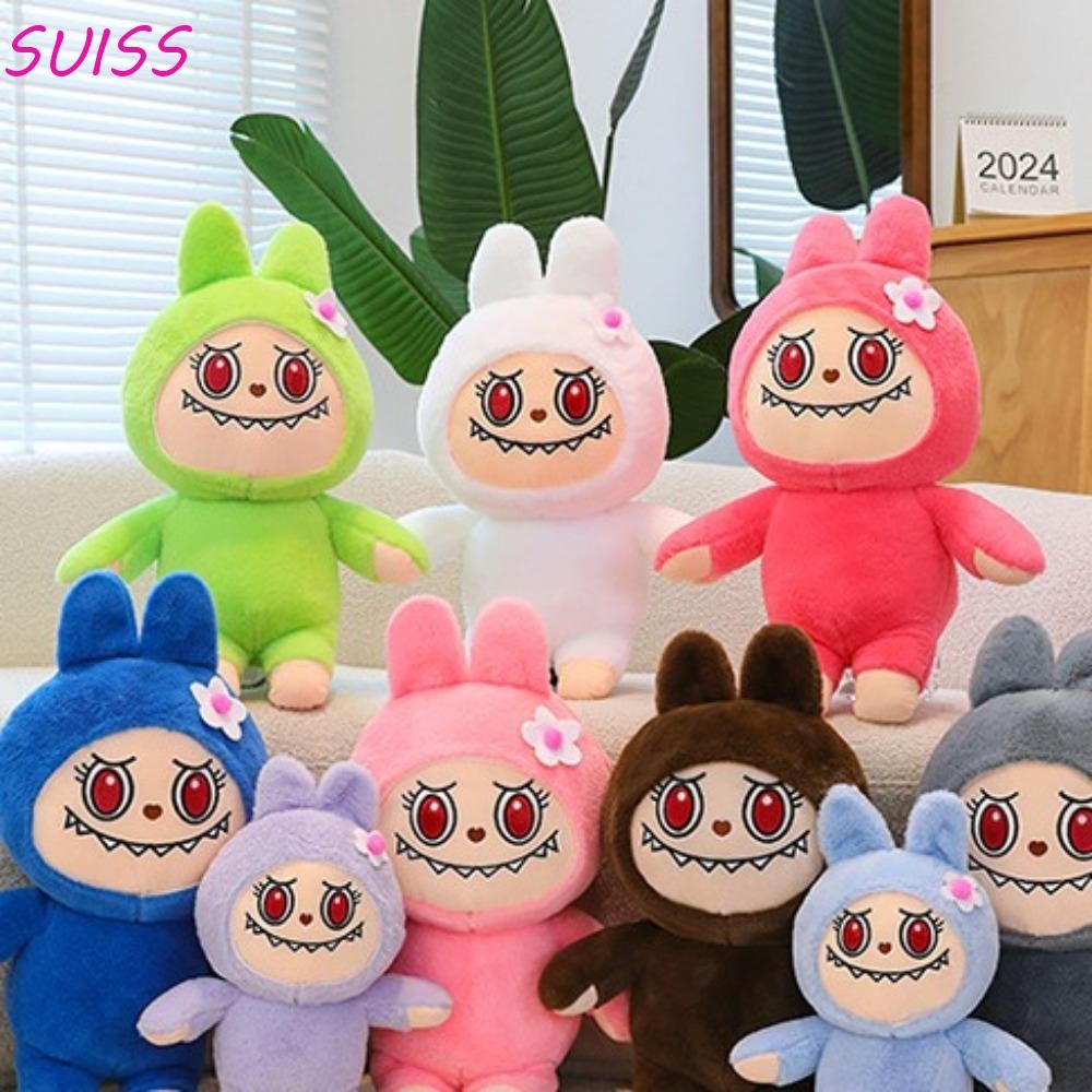 SUISS Labubu Plush Stuffed Doll, Big Eye Stuffed Labubu Time Plush Toy ...