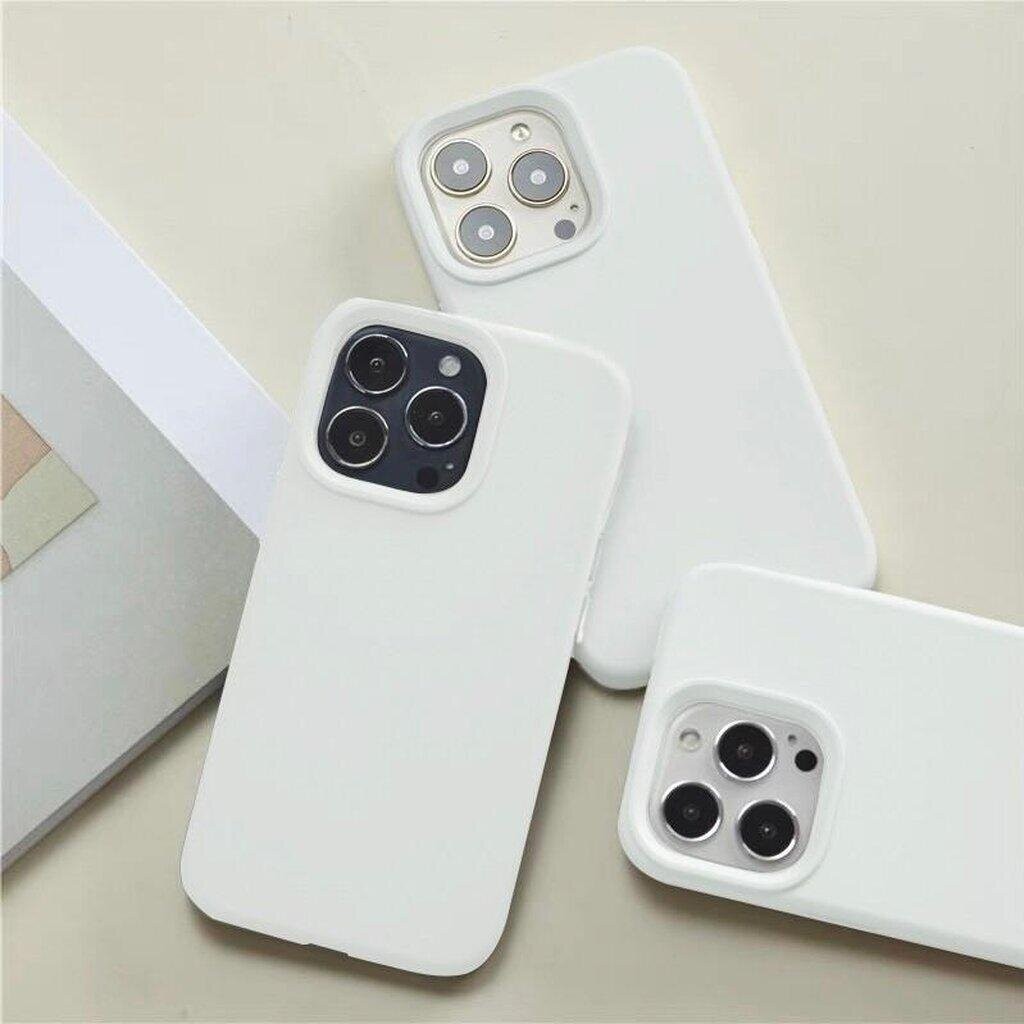 Premium Silicone Case Iphone (Pure White) | Shopee Malaysia