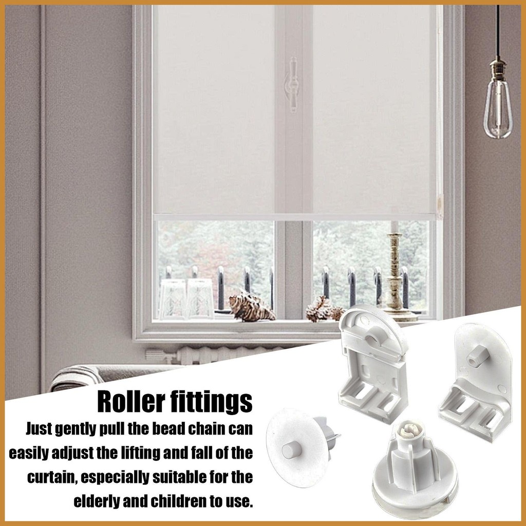 Curtains Roller Connector Fixation Rail Roller for Curtains Track Quiet ...