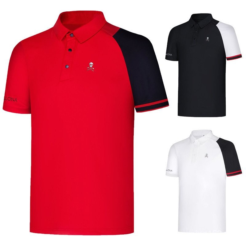 New Style [MARK] [MK & L] Golf Summer Short-Sleeved T-Shirt Men's POLO ...
