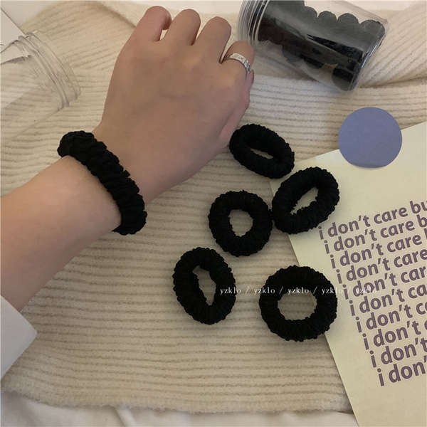 getah rambut hair rope Baik! Simpan 6 tali rambut untuk mengikat rambut ...