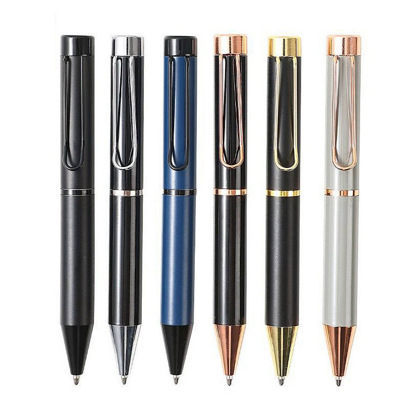 New Mini Ballpoint Pen Rotating Metal Pen Short Pen Advertising Gift ...