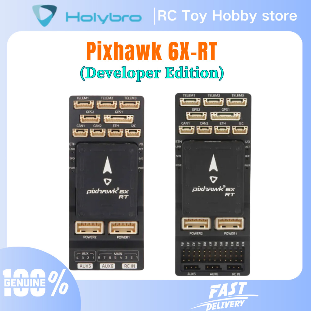 HolyBro Pixhawk 6X-RT (Developer Edition) Autopilot Flight Controller ...