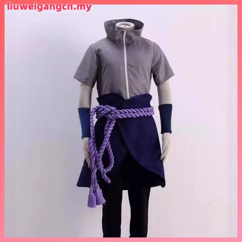 Uchiha Sasuke Cosplay Halloween Costume Anime Haruto Shippuden Third ...