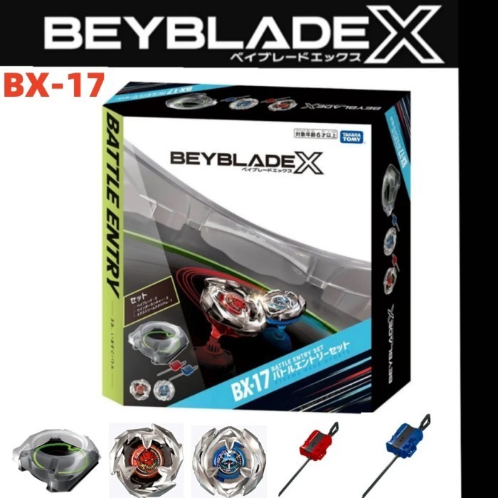 Takara Tomy Beyblade X Bx17 Battle Entry Set With Beystadium | Shopee ...