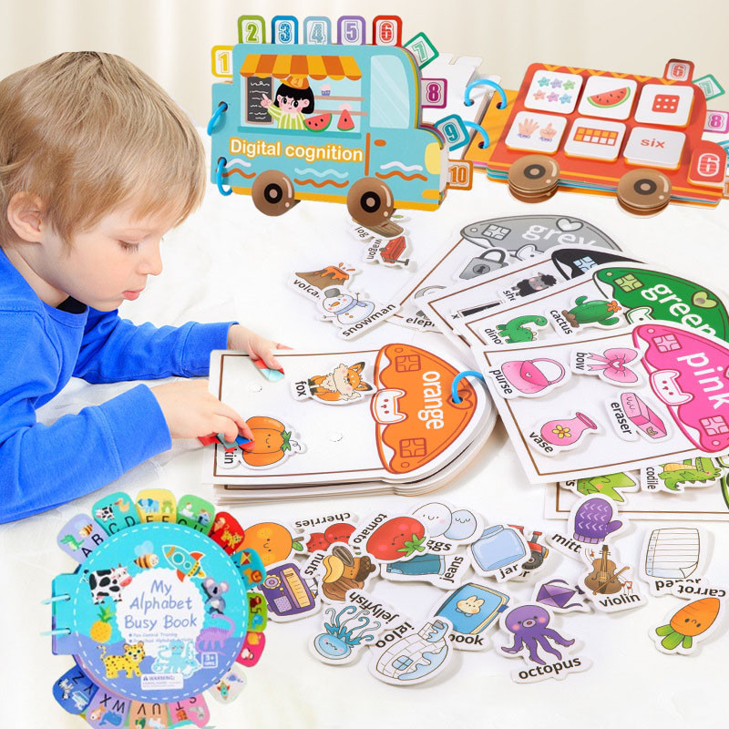 Activity Book Development Alphabet Sticker For Children Letter ...