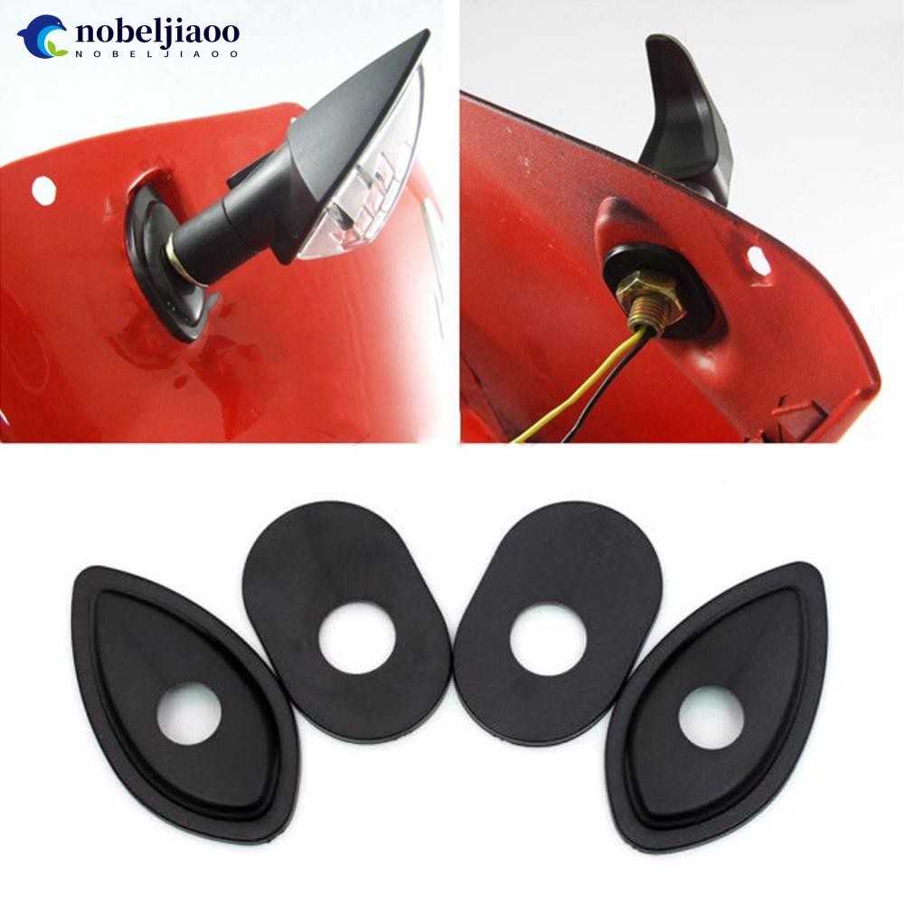 NOBELJIAOO 4Pcs Motorcycle Motorbike Turn Signals Indicator Adapter ...