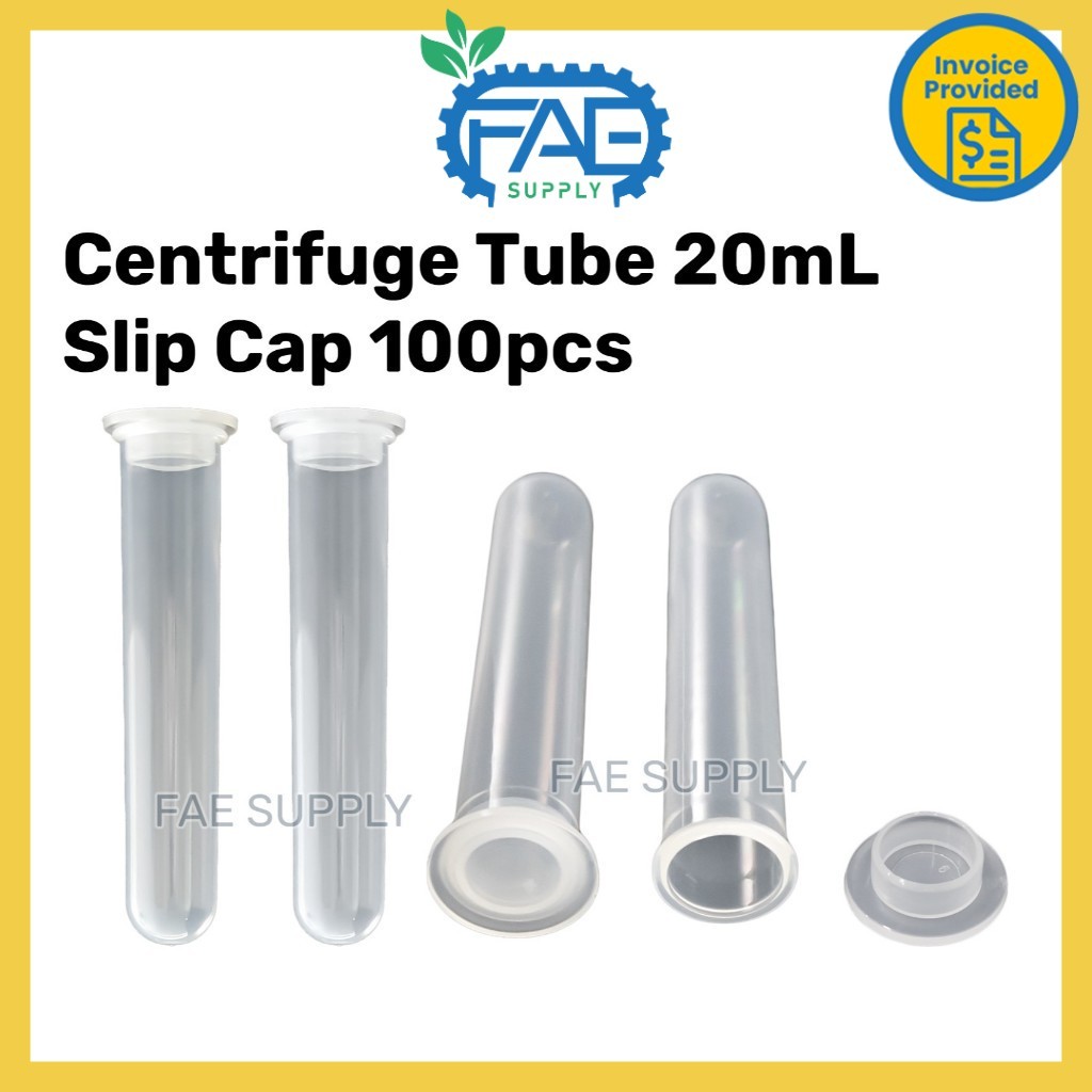 Disposable Centrifuge tube falcon 20ml 100pcs disposable test tube ...