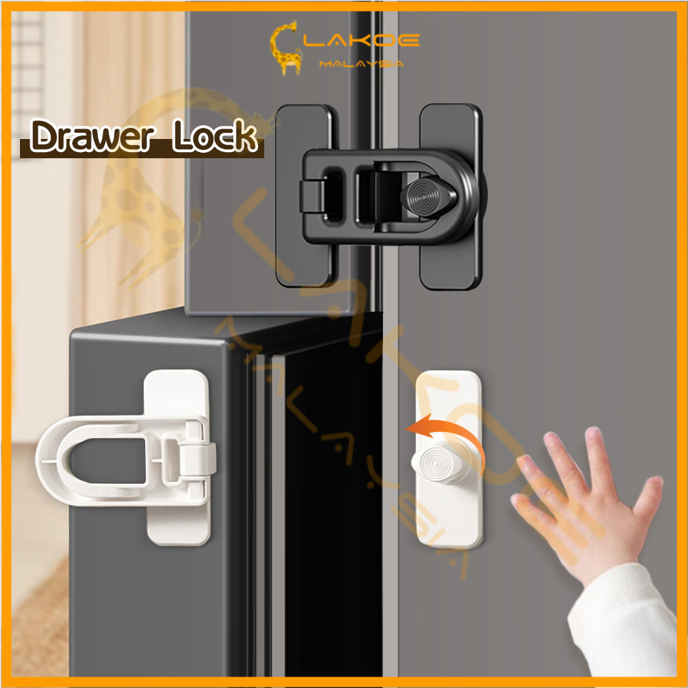 lakoe Home Refrigerator Lock Useful Baby Safety Lock Child Proof Drawer ...